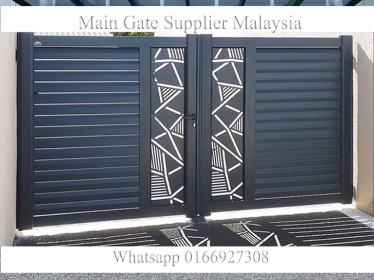 Folding Main Gate Design Malaysia - Awning Murah